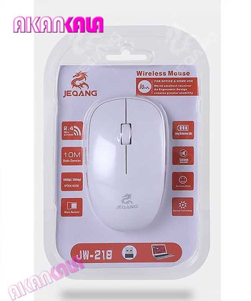 ماوس بی سیم مدل JEQANG JW-218 - فروشگاه آنلاین پخش عمده آکان کالا