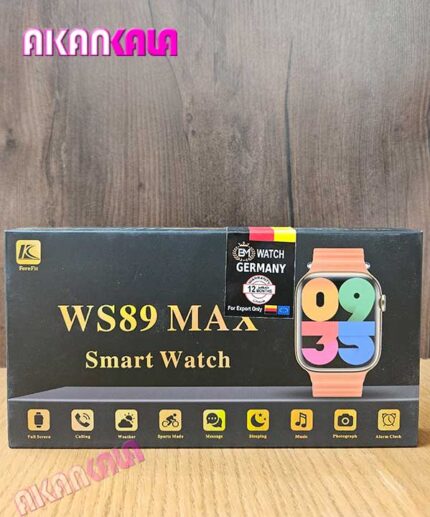 ساعت هوشمند WS89 MAX "فروش عمده" - فروشگاه آنلاین پخش عمده آکان کالا