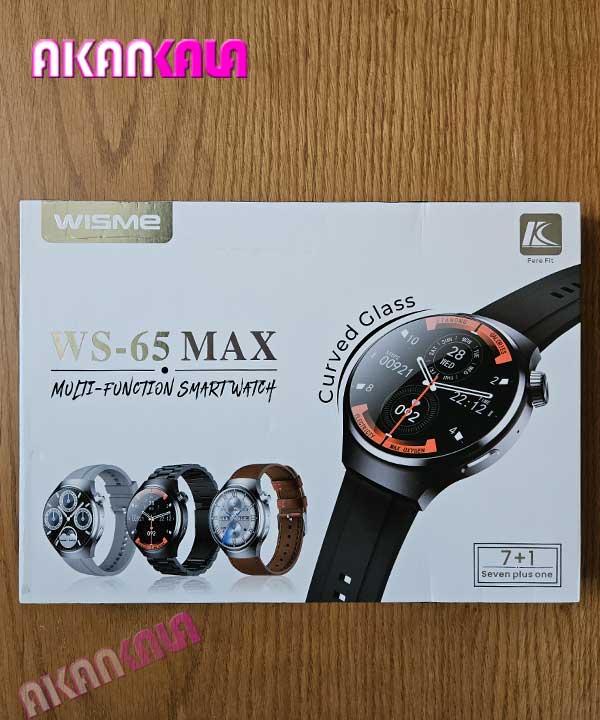 ساعت هوشمند WISME مدل WS-65 MAX "فروش عمده" - فروشگاه آنلاین پخش عمده آکان کالا