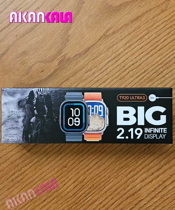 ساعت هوشمند سری 9 مدل T920 ULTRA3 "فروش عمده" - فروشگاه آنلاین پخش عمده آکان کالا