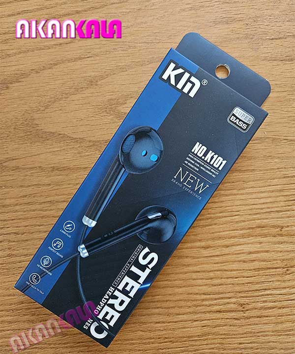 هندزفری K101 (اورجینال) "فروش عمده" - فروشگاه آنلاین پخش عمده آکان کالا